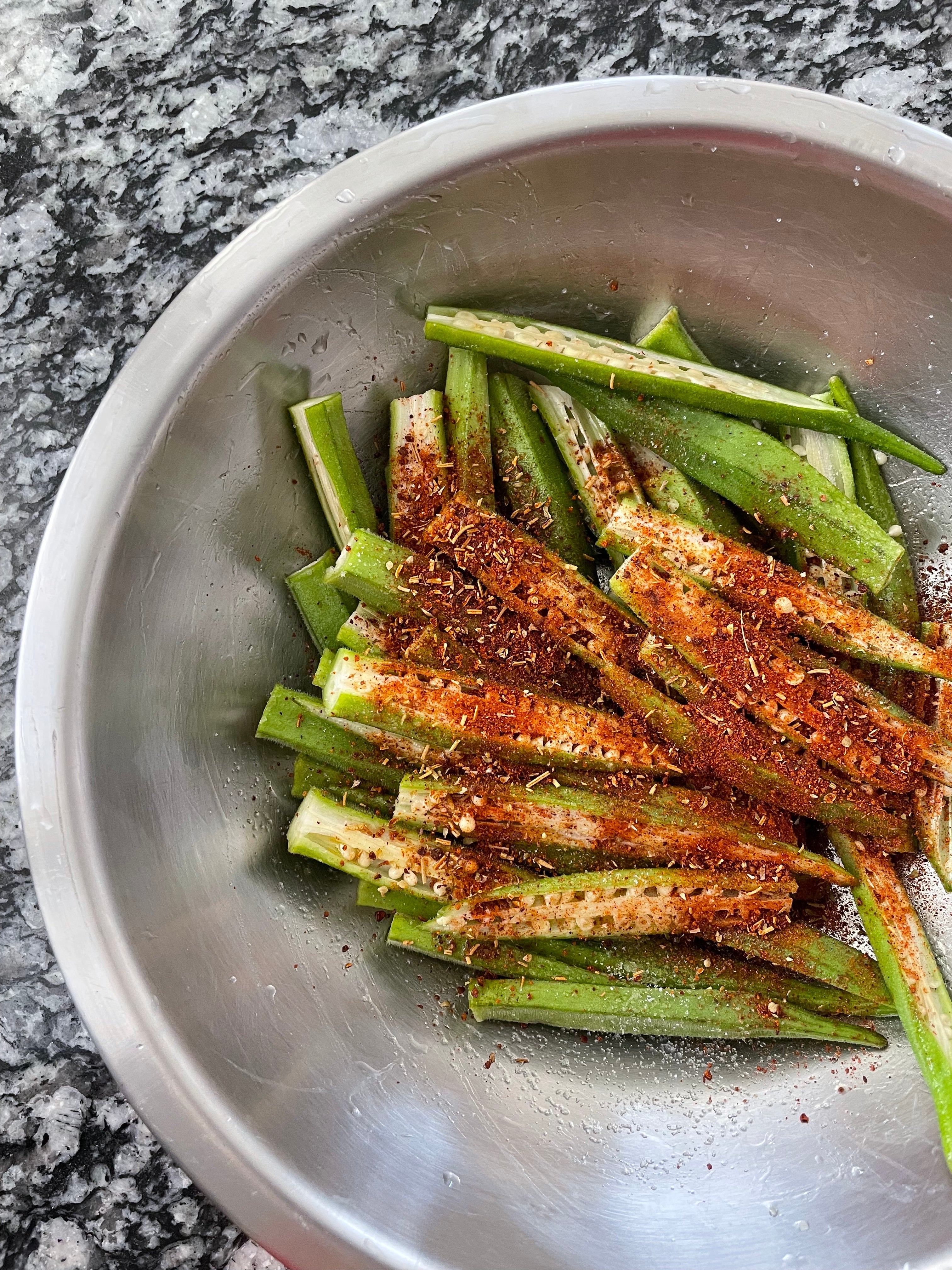 Raw Vegan (Non-Slimy!) "Okra Sticks" Recipe – Let's Talk Food