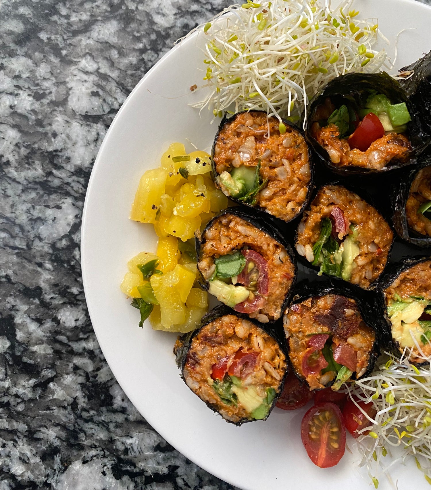 (RAW VEGAN) Sunflower Seed Sushi Recipe – Let's Talk Food