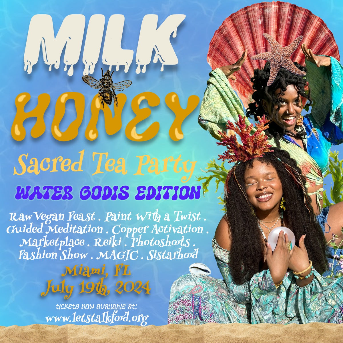 Milk & Honey MIAMI: A Sacred Wellness Day Retreat + Tea Party (Water G ...